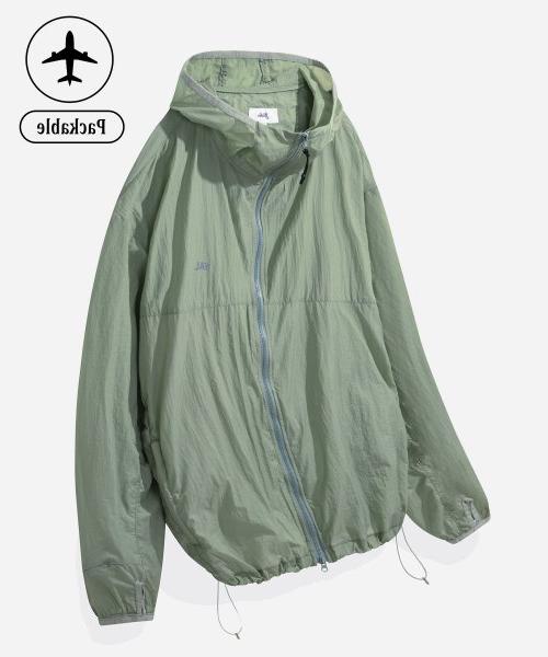 [ONEMILE WEAR] COMFORT PACKABLE WIND BREAKER PALE MINT YD08JK7020MI ...